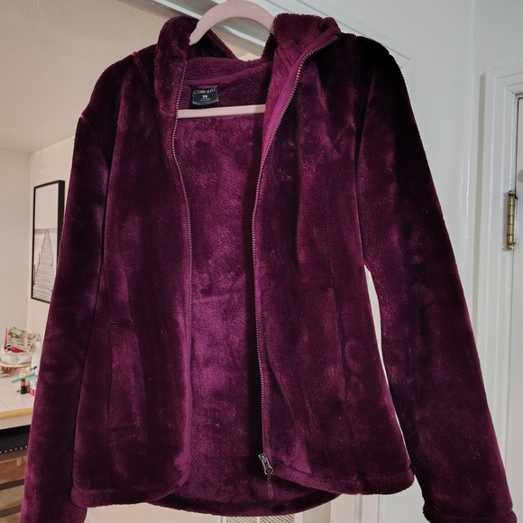32 Degrees | Jackets & Coats | 32 Degrees Womens Deep Purple Teddy ...